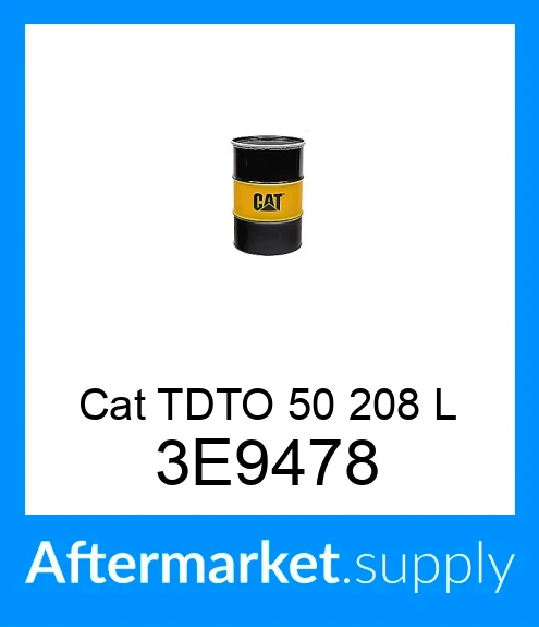 3e9478 - Cat TDTO 50 208 L fits CATERPILLAR