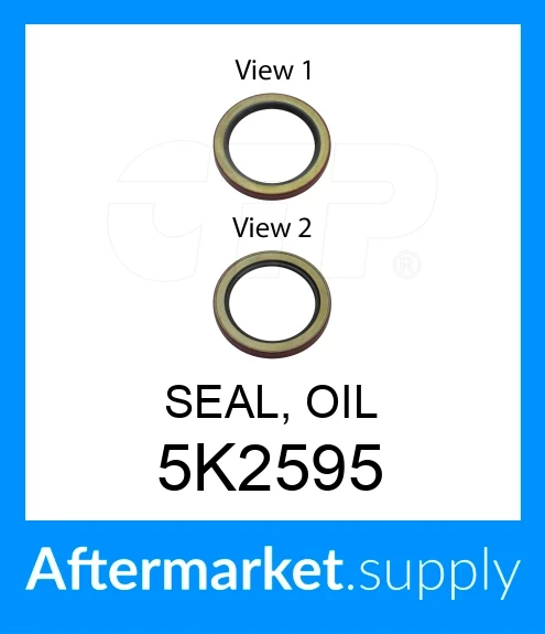 5K2595 - SEAL, OIL (2B6005, 4H8101, 4k9610, 2s2680) fits CATERPILLAR ...
