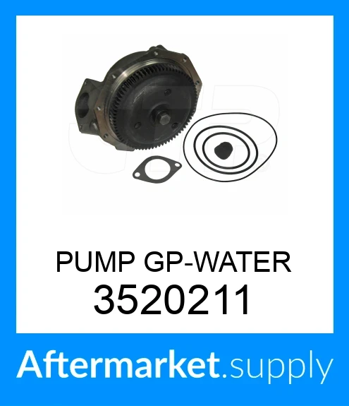 3520211 - PUMP GP-WATER (10R0484, 0R9869, 1354925, 10R0483) fits ...