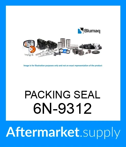 6N-9312 - PACKING SEAL (1010700, 1067150, 1189163, 8N8453) fits ...