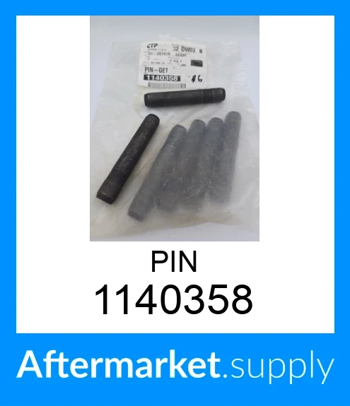 1140358 - PIN (8E6358, 9w2678, 9j2358, 7J6846) fits CATERPILLAR | Price ...