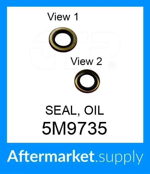 5M9735 - SEAL, OIL (3H2019, 3H2019, 5M9735, H5M9735) fits CATERPILLAR ...
