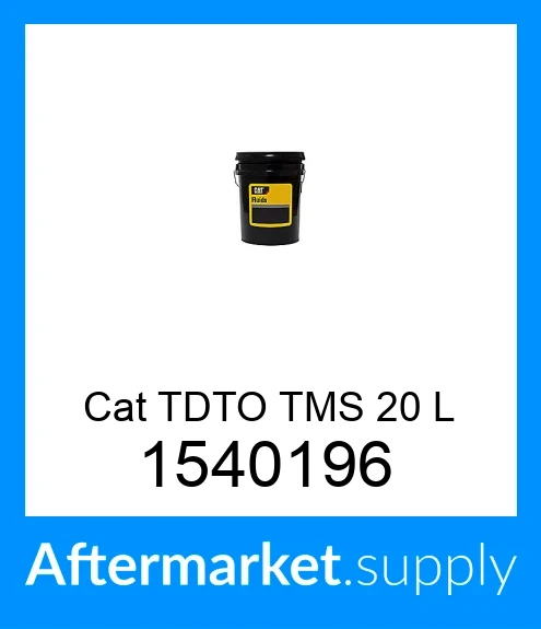 1540196 - Cat TDTO TMS 20 L fits CATERPILLAR | Price: $270.46