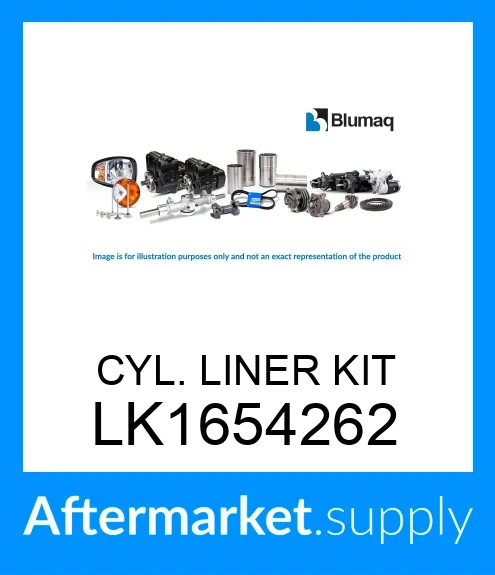 LK1654262 - CYL. LINER KIT (1654262, 1654262LK, 0r1697, 1654262K) fits ...