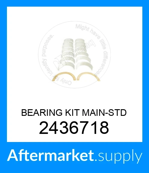 2436718 - BEARING KIT MAIN-STD (M-2436718) fits CATERPILLAR | Price ...