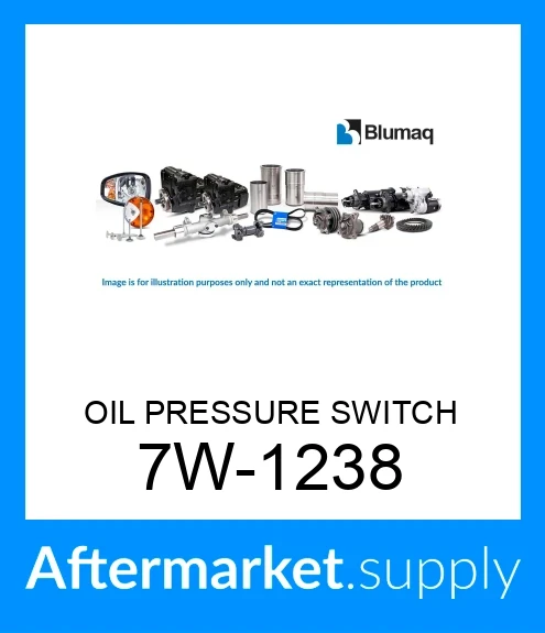 7W-1238 - OIL PRESSURE SWITCH (2537910, 253-7910) fits CATERPILLAR ...