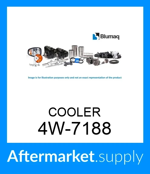 4W-7188 - COOLER (6N9215, 2y2080, 5s6807, 0R3334) fits CATERPILLAR ...