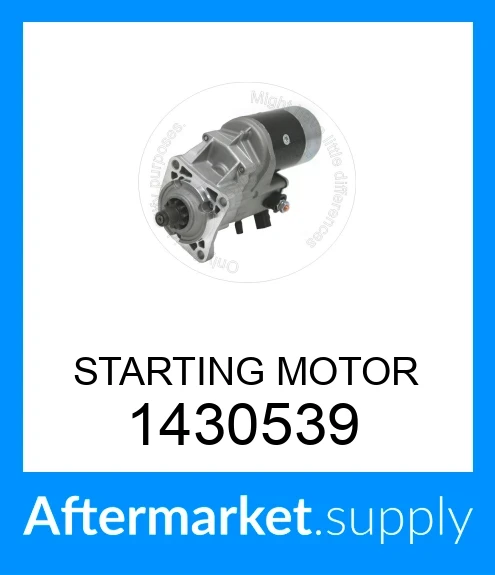 143-0539 - STARTING MOTOR (1430538, 3e7905, 0R4316, 143-0539) fits ...