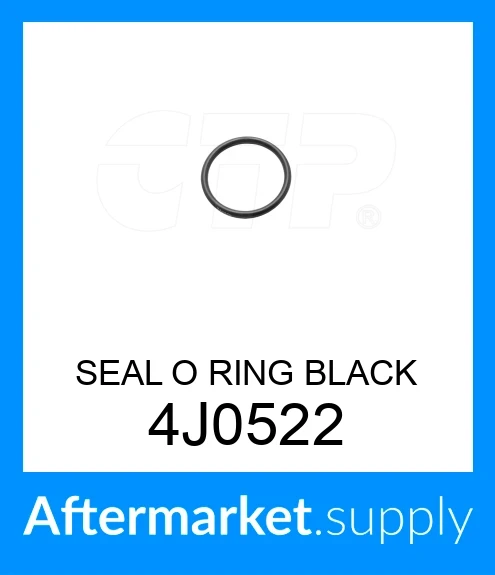 4J0522 - SEAL O RING BLACK (4J0522, 8T-7212, 534-9628, 4J-0522) fits ...