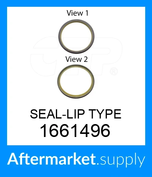 1661496 - SEAL-LIP TYPE (9X4597, 166-1496) fits CATERPILLAR | Price: $5 ...
