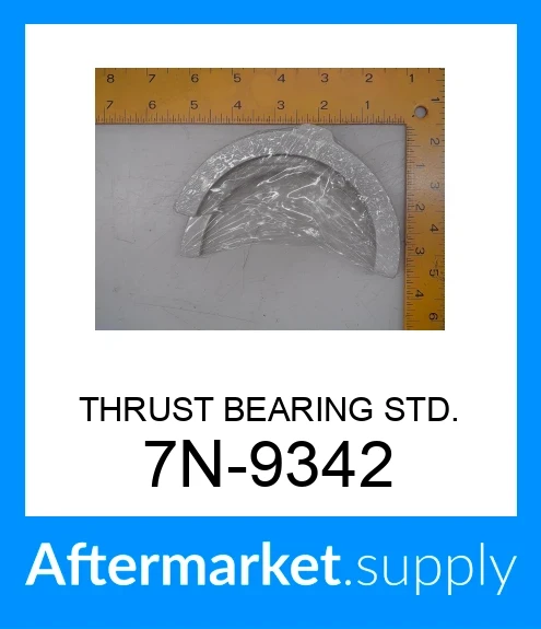 7N-9342 - THRUST BEARING STD. (1003652, H1003652, 8N4327, M-1003652 ...