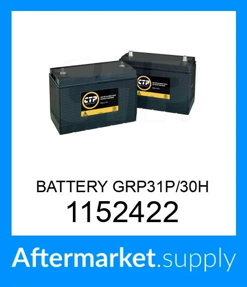 1152422 - BATTERY GRP31P/30H (1152421, 9X3404) fits CATERPILLAR | Price ...
