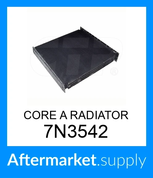7N3542 - CORE A RADIATOR fits CATERPILLAR | Price: $1,440.40 to $5,416.60