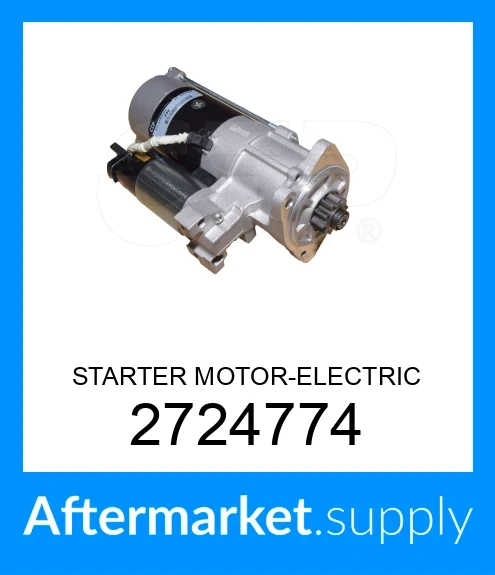 2724774 - STARTER MOTOR-ELECTRIC (1252988, 125-2988, 10R7586, 10R7586 ...