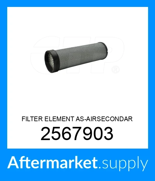 2567903 - FILTER ELEMENT AS-AIRSECONDAR fits CATERPILLAR | Price: $16. ...