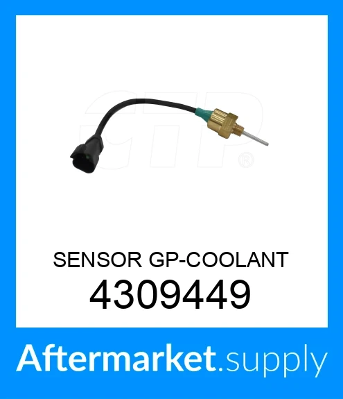 4309449 - SENSOR GP-COOLANT (1656634, 2399957, 3E3761, 1113794) fits ...