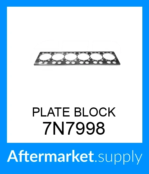 7N7998 - PLATE BLOCK (H7N7998, M-7N7998) fits CATERPILLAR | Price: $129 ...