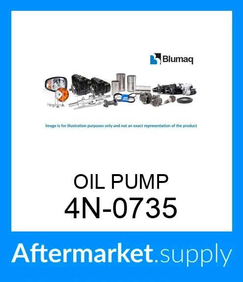 4N-0735 - OIL PUMP (1614112, 0r9697, 0R9697, 4N0735) fits CATERPILLAR ...