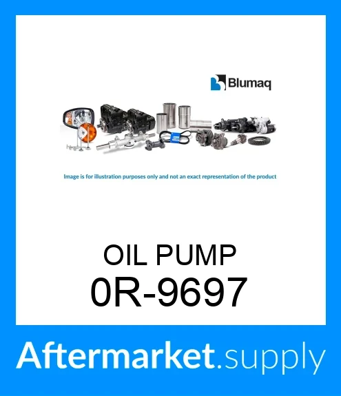 0r9697 - PUMP GP-OIL (1614112, 4N8735, 0R9697, 4N8735) fits CATERPILLAR