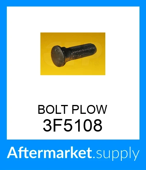 3F5108 - BOLT PLOW (1D4659, 1D4659) fits CATERPILLAR | Price: $0.55 to ...