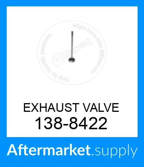138-8422 - EXHAUST VALVE (1478211, 1577130, H1478211, M-1478211) fits ...