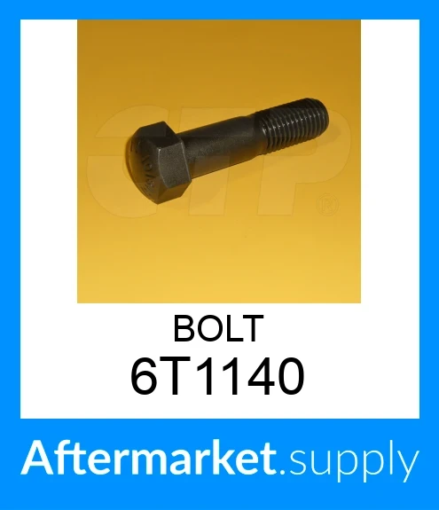 6T1140 - BOLT fits CATERPILLAR | Price: $2.70 to $28.95