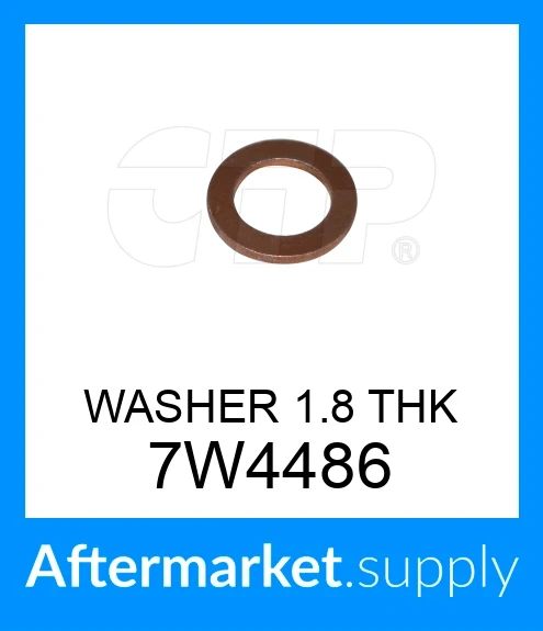 7W4486 - WASHER 1.8 THK (1W7461, M-7W4486, 7W4486) fits CATERPILLAR ...