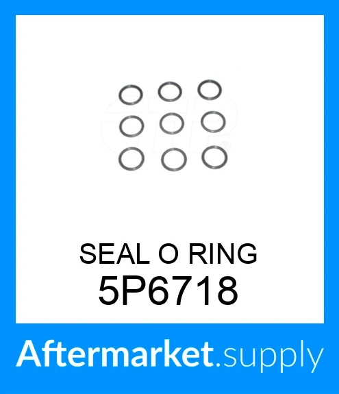 5P6718 - SEAL O RING (3L1833, M-5P6718, 3L1833, 3L-1833) fits ...