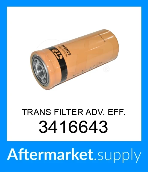 3416643 - TRANS FILTER ADV. EFF. fits CATERPILLAR | Price: $29.41 to ...