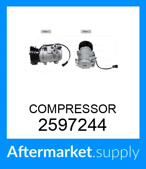 2597244 - COMPRESSOR (2457781, 1761895, 2316984) fits CATERPILLAR ...
