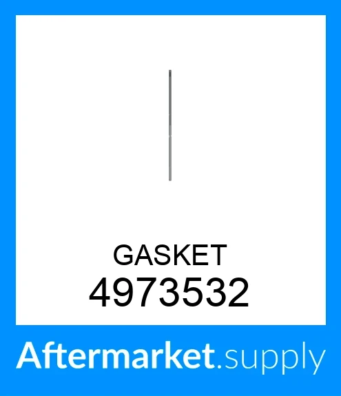 4973532 - GASKET (4101869, M-4973532, K4973532) fits CUMMINS | Price ...