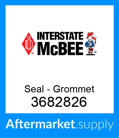 3682826 - Seal - Grommet (M-3682826) fits CUMMINS | Price: $1.58 to $106.15