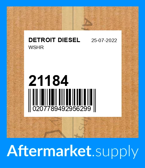 21184 - WSHR DETROIT DIESEL