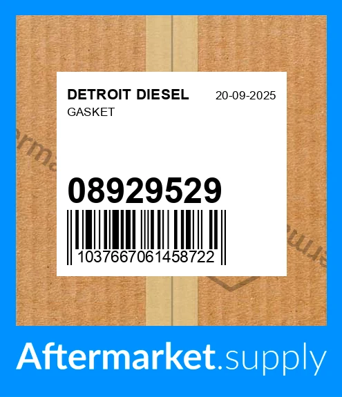 08929529 - GASKET DETROIT DIESEL | Price: $14.49