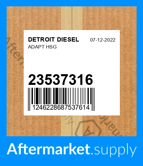 23537316 - ADAPT HSG DETROIT DIESEL