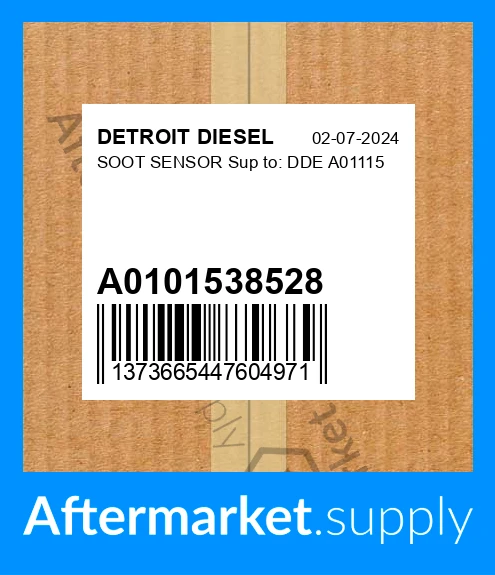A0101538528 - SOOT SENSOR Sup to: DDE A01115 DETROIT DIESEL | Price ...