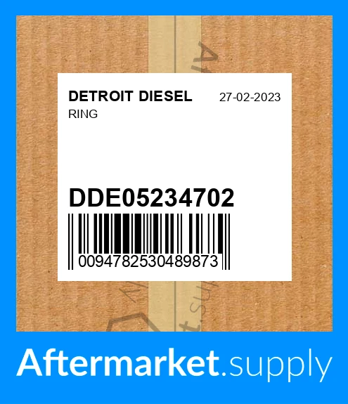 dde05234702 - DDE/05234702 DETROIT DIESEL | Price: $44.22
