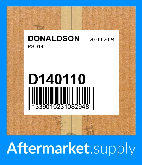d140110 - PSD14 fits DONALDSON | Price: $1,114.91 to $1,637.00