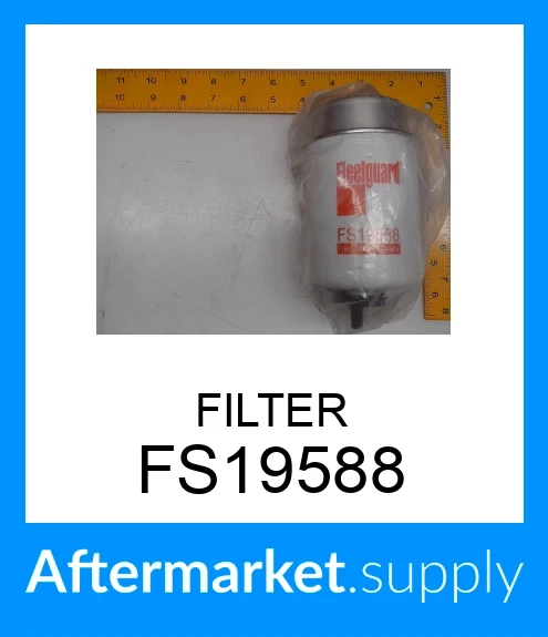 FS19588 - FILTER fits FLEETGUARD | Price: $14.11