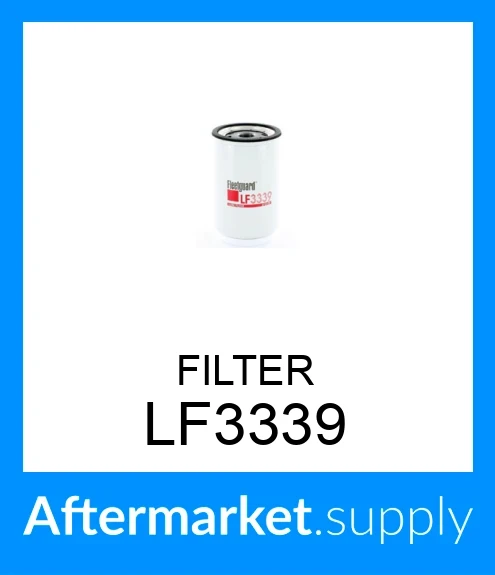 LF3339 - FILTER fits FLEETGUARD | Price: $7.00 to $106.74