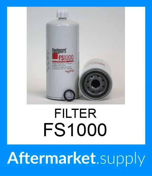 FS1000 - Filter Suitable 3I2113BQ (2568753, FS1000, 1310368h2 ...