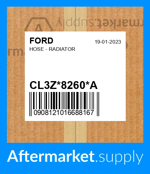 CL3Z*8260*A - HOSE - RADIATOR fits FORD | Price: $51.88 to $138.56