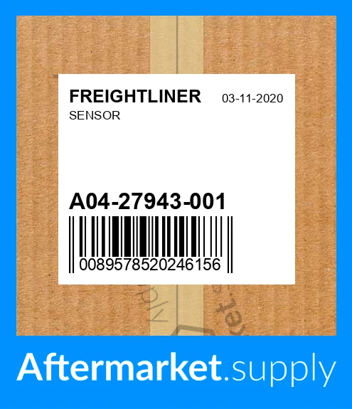 A04-27943-001 - SENSOR fits FREIGHTLINER