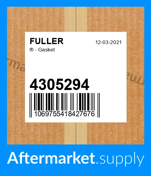 4305294 - ® - Gasket fits FULLER | Price: $8.10 to $45.00