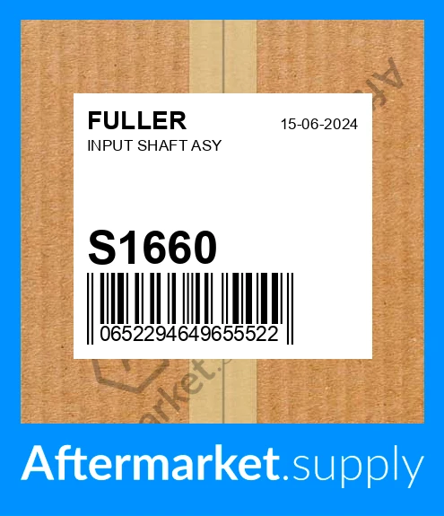 s1660 - INPUT SHAFT ASY fits FULLER | Price: $299.83 to $598.64