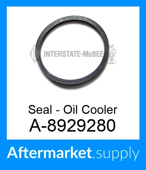 A-8929280 - Seal - Oil Cooler (8929280) INTERSTATE MCBEE | Price: $1.62