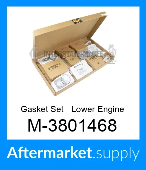 M-3801468 - Gasket Set - Lower Engine (3801468) INTERSTATE MCBEE ...