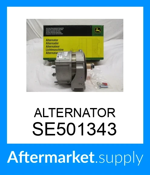 SE501343 - ALTERNATOR (AH165975, AT185951, re61769, SE502628) fits JOHN ...