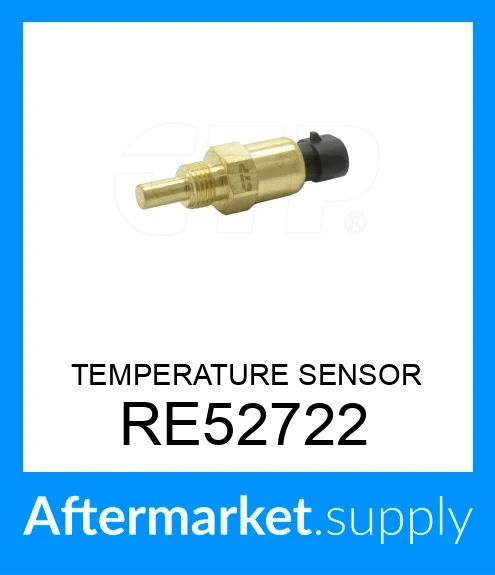 RE52722 - TEMPERATURE SENSOR fits JOHN DEERE-REPLACEMENT | Price: $10. ...