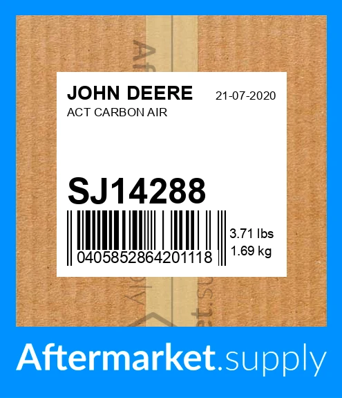 SJ14288 - ACT CARBON AIR fits JOHN DEERE | Price: $630.45 to $731.08